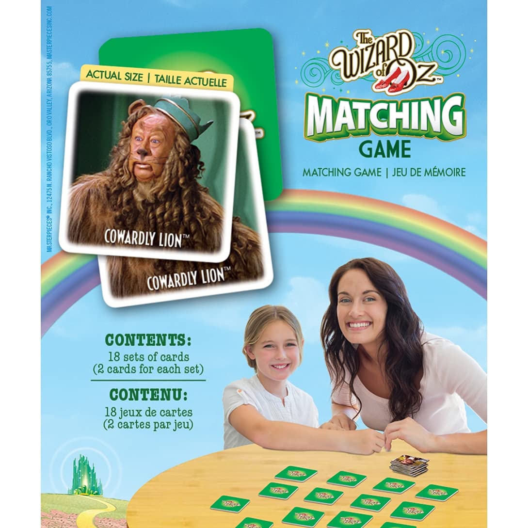 Snapklik.com : MasterPieces Kids Games - The Wizard Of Oz Matching Game ...