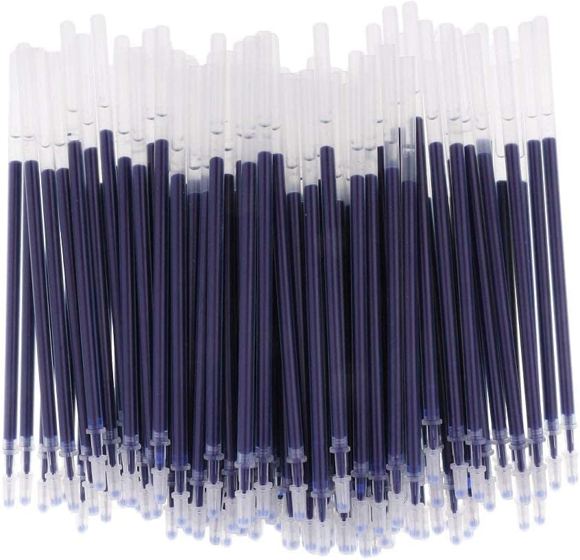 Amazon.com: 100pcs Gel Pen Refills 0.5mm Ink Gel Pen Refills for Needle ...