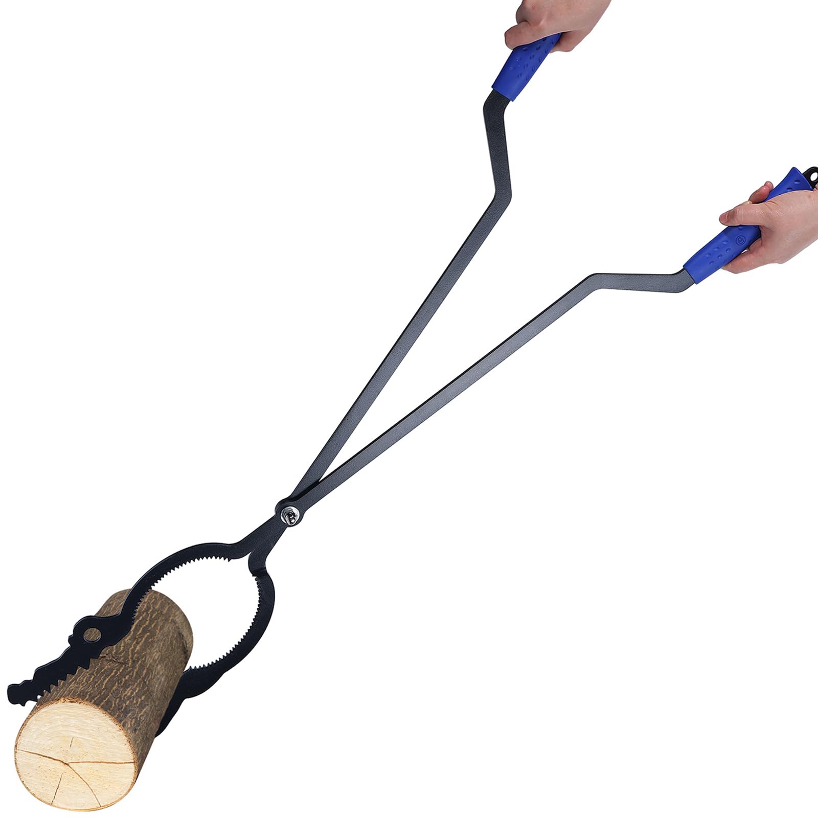 40" Fire Pit Tongs Heavy Duty, Large Fire Pit Tool Bonfire Tongs ...