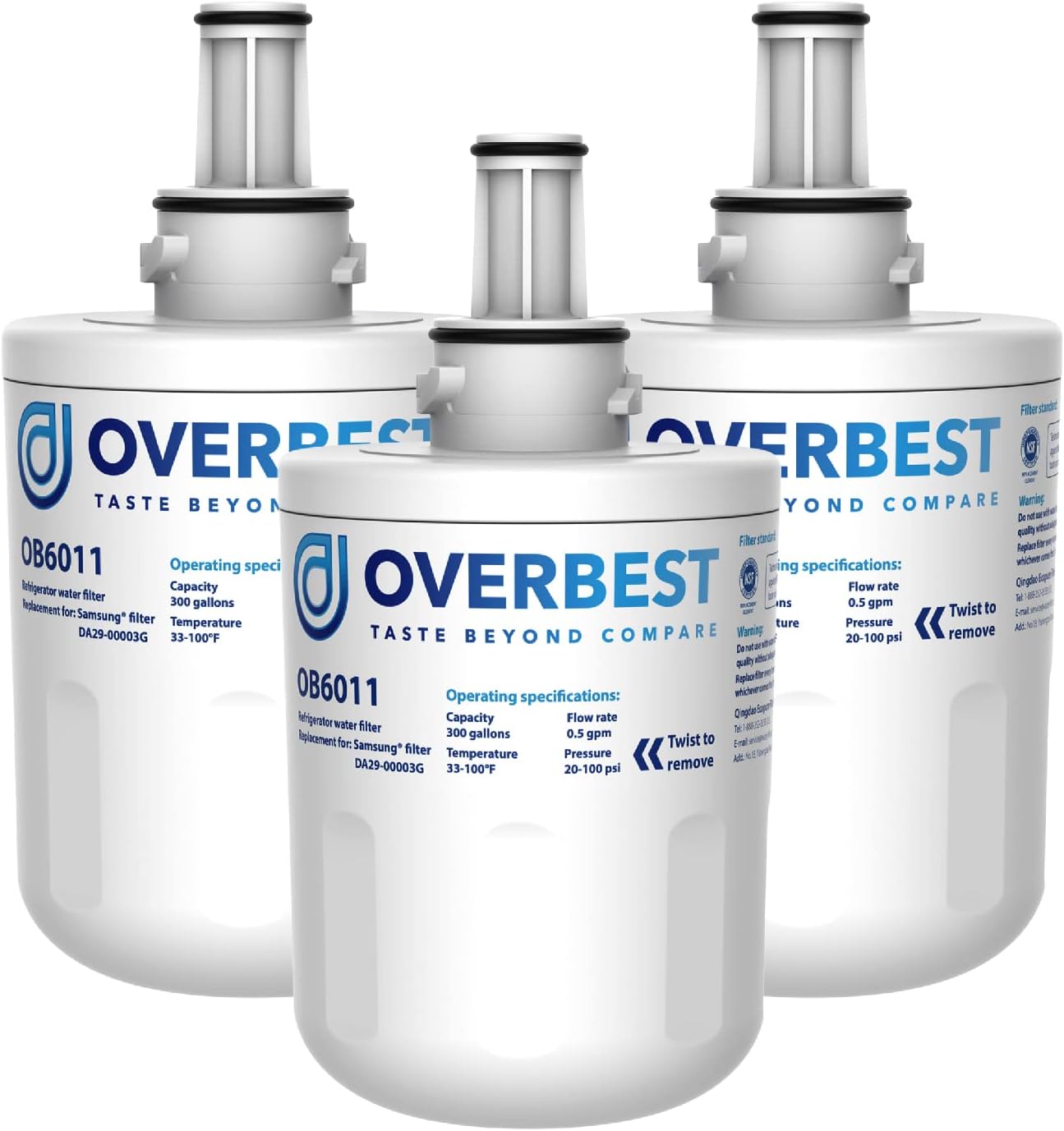 Amazon.com: Best Choice Water Filters Certified Refrigerator ...