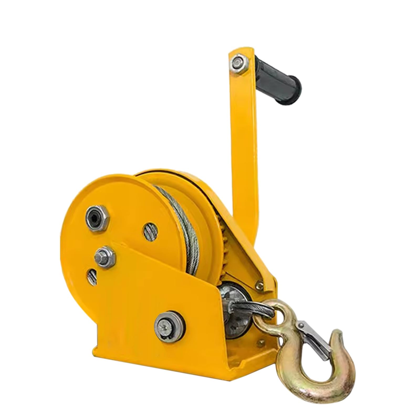 Amazon.com: Light Duty Hand Winch for Lifting and Lowering, 1200lbs ...