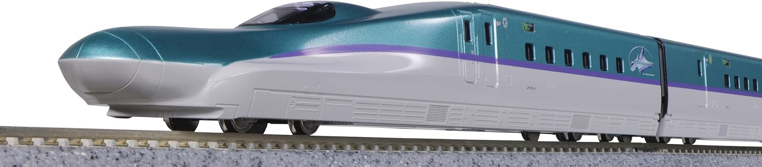 Amazon.com: KATO N Gauge H5 Series Hokkaido Shinkansen Hayabusa 6-Car Basic Set 10-1967 Railway ...
