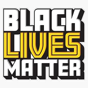 Amazon.com - Black Lives Matter Sticker Vinyl Bumper Sticker Decal ...