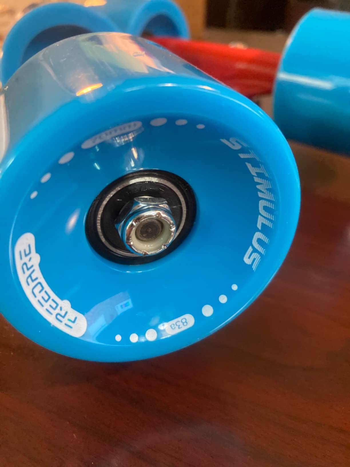 $5/mo - Finance FREEDARE 70mm Longboard Wheels with ABEC-7 Bearings and ...