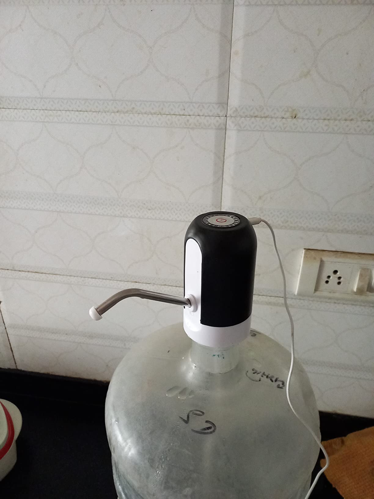 Eyvyn Automatic Wireless Water Bottle Can Dispenser Pump with ...