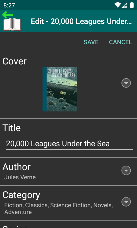eLibrary Manager - App on Amazon Appstore