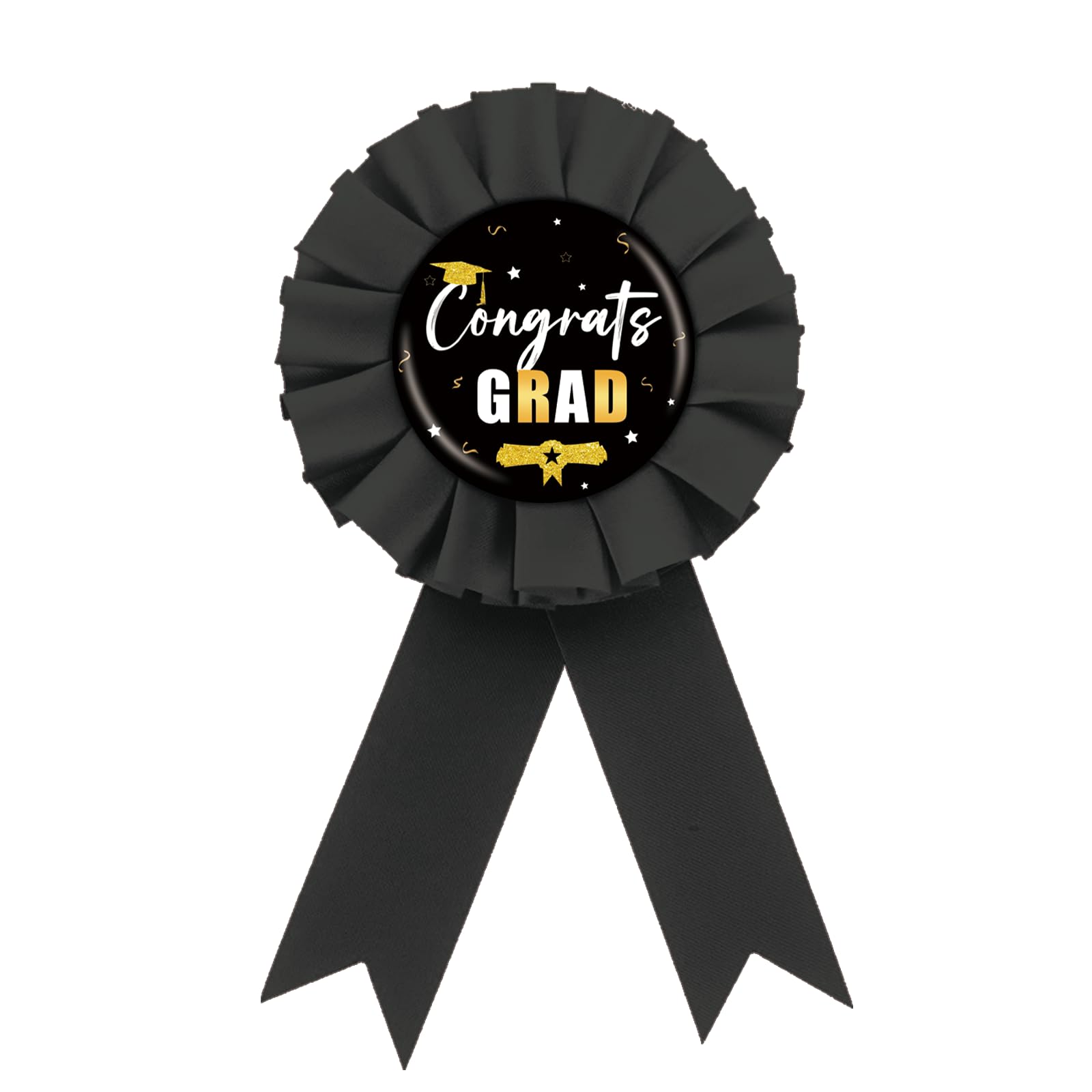 Amazon.com: Congrats Grad Tinplate Badge Pin, Graduation Button Pin ...