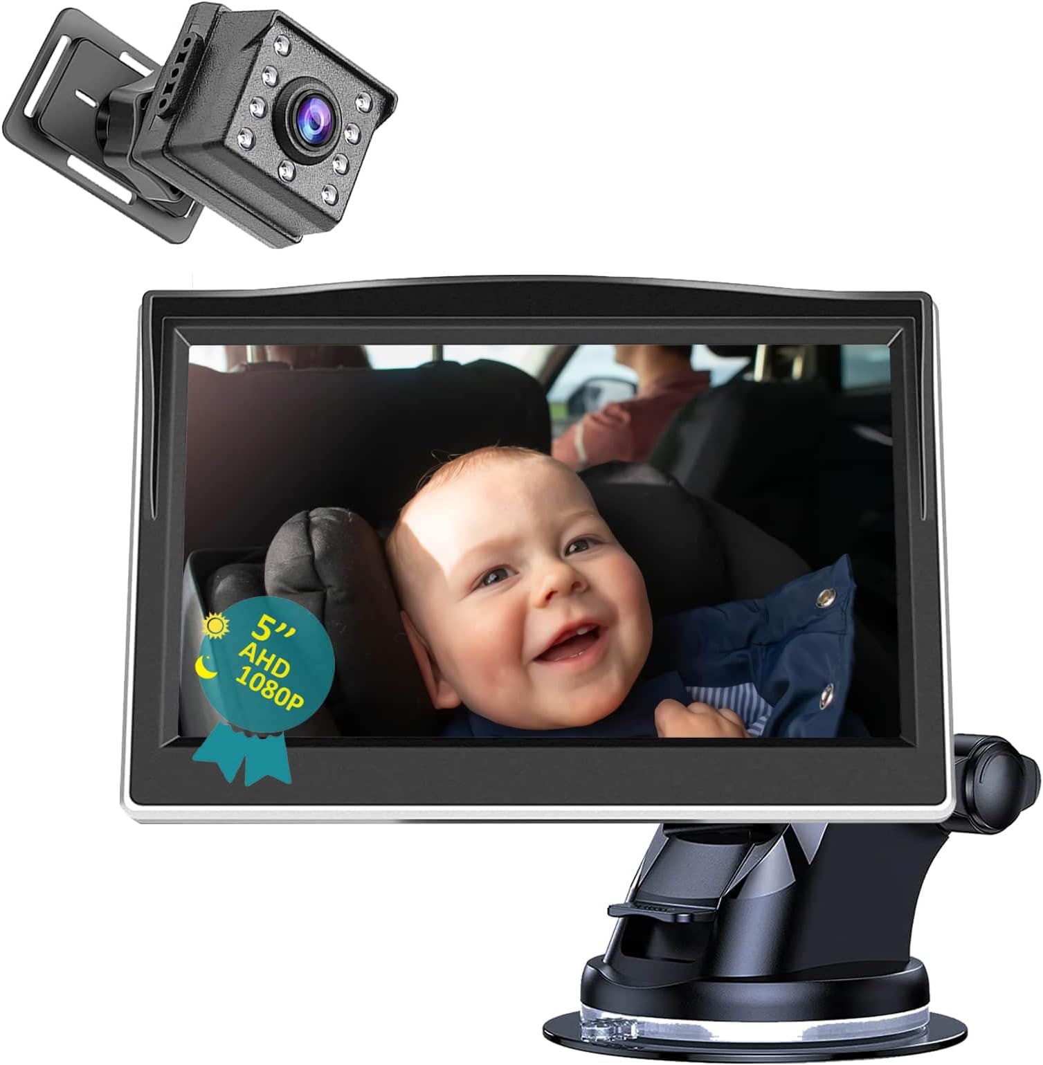 Amazon.com: DoHonest Baby Car Camera HD 1080P - Rear-Facing Car Baby ...