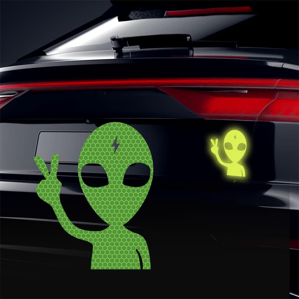 Amazon.com - ALIEN PEACE Bumper Sticker Vinyl Decal 5"