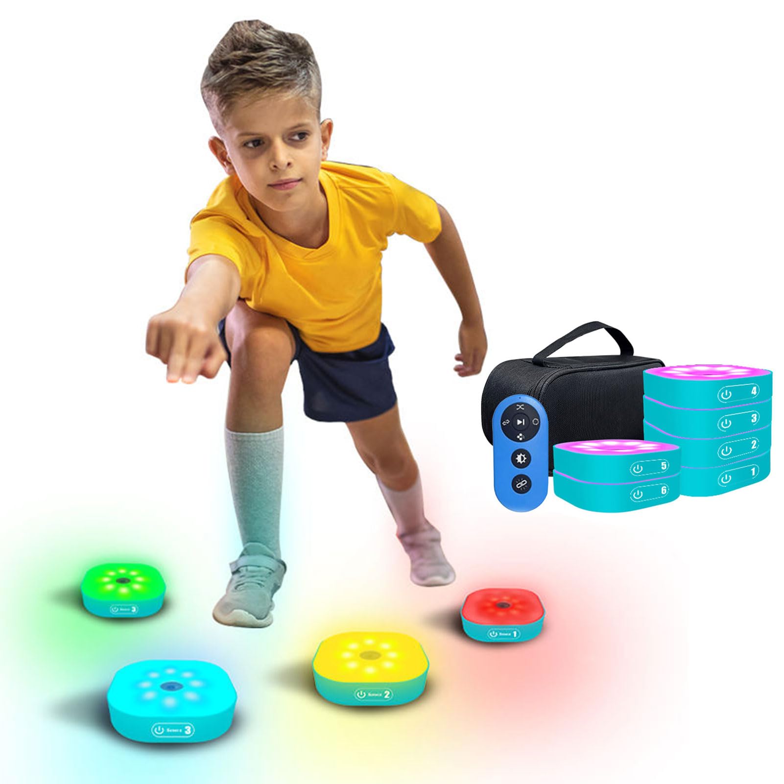 SUZLAZYR Reaction Training Lights Remote Control Speed and Agility ...