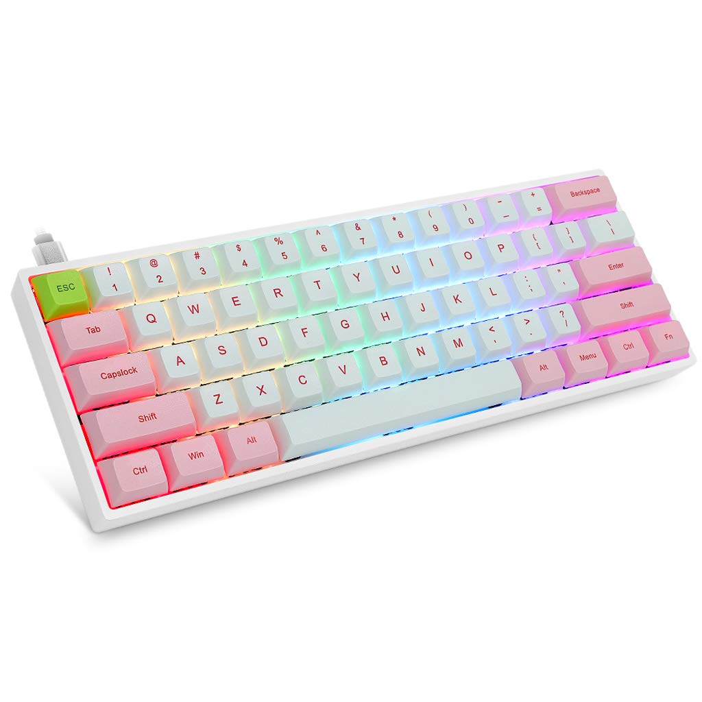 Buy BIlinli SK61 61 Key Custom RGB Optical Switch Mechanical Keyboard ...