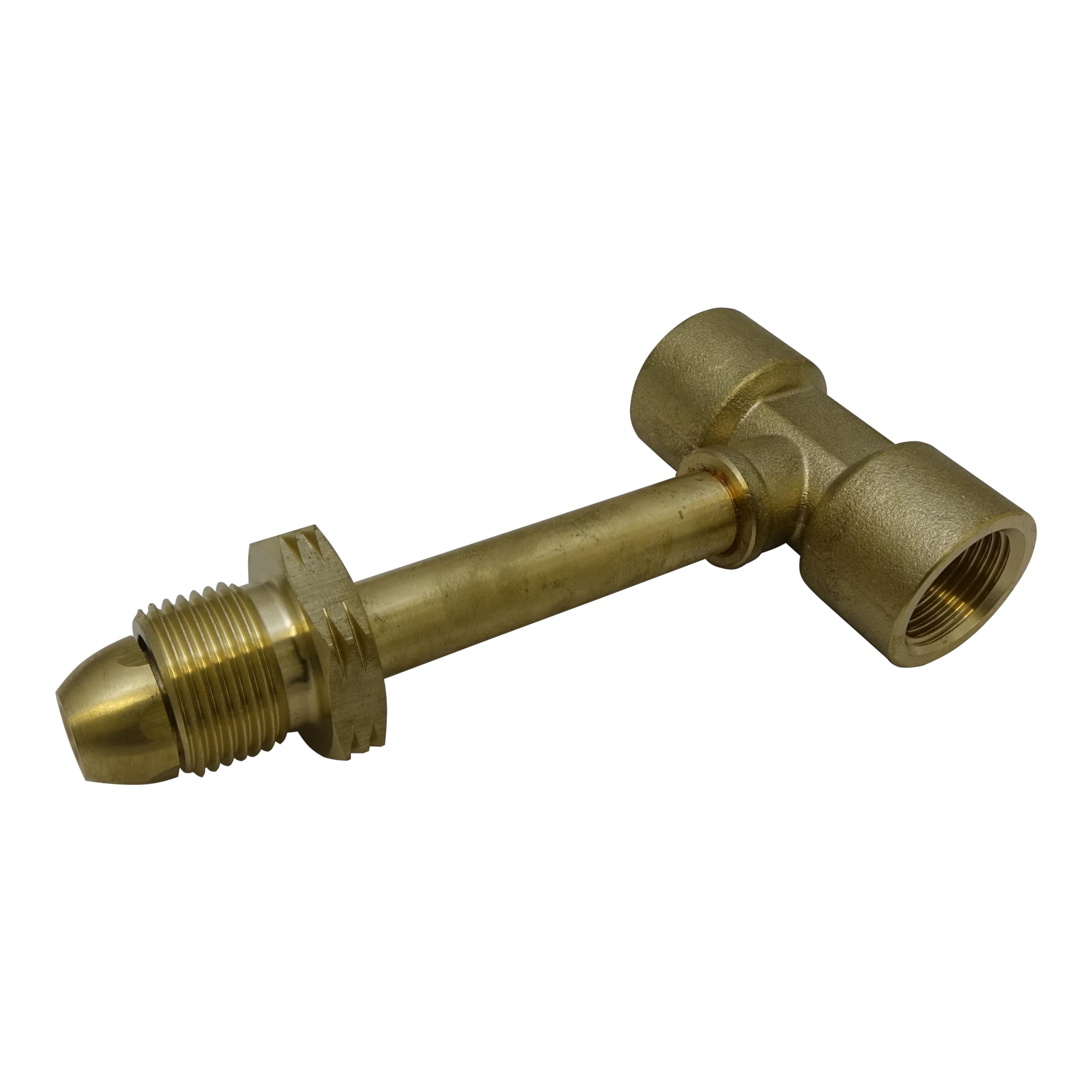 3 Way T Tee Connector Propane Lpg POL for Gas Bottle Pig Tail Hose ...