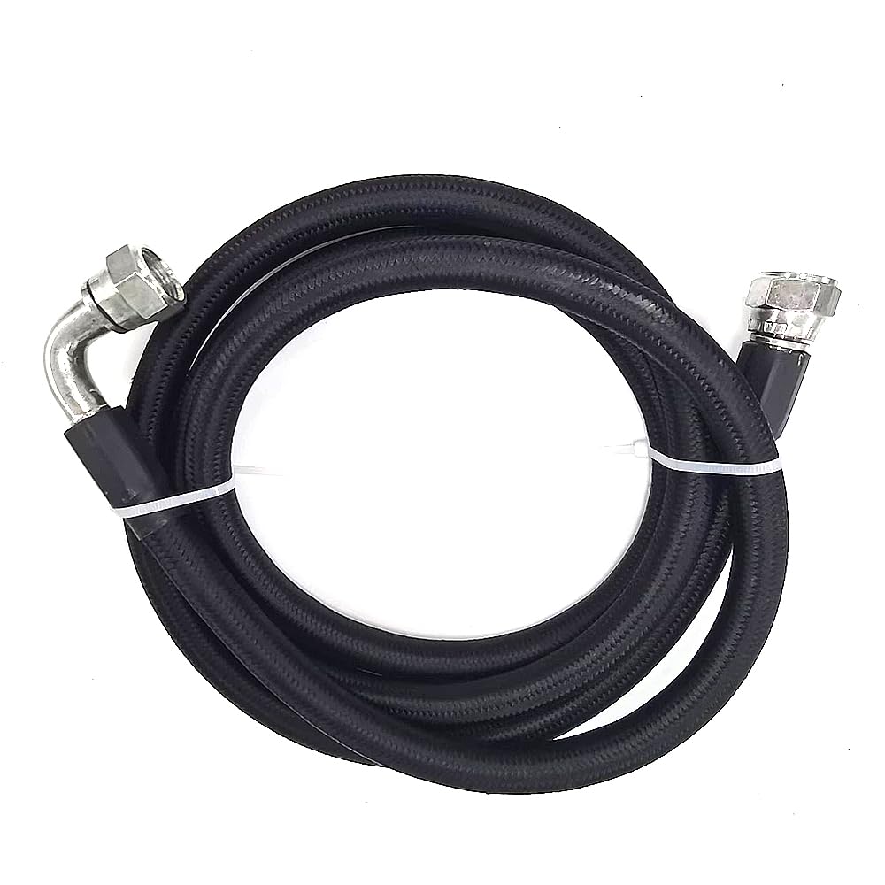 Snapklik.com : 47RE Transmission Cooler Lines Kit PTFE Braided Hose For ...