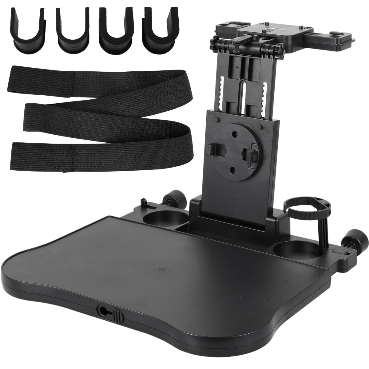 Amazon | Shuiling 車 テーブル 後部座席 車用デスク 車内食事用テーブル リアテーブル 折り畳み 高さ調節可能 耐荷重15kg 360度回転携帯電話ホルダー付き 拭きやすい ...