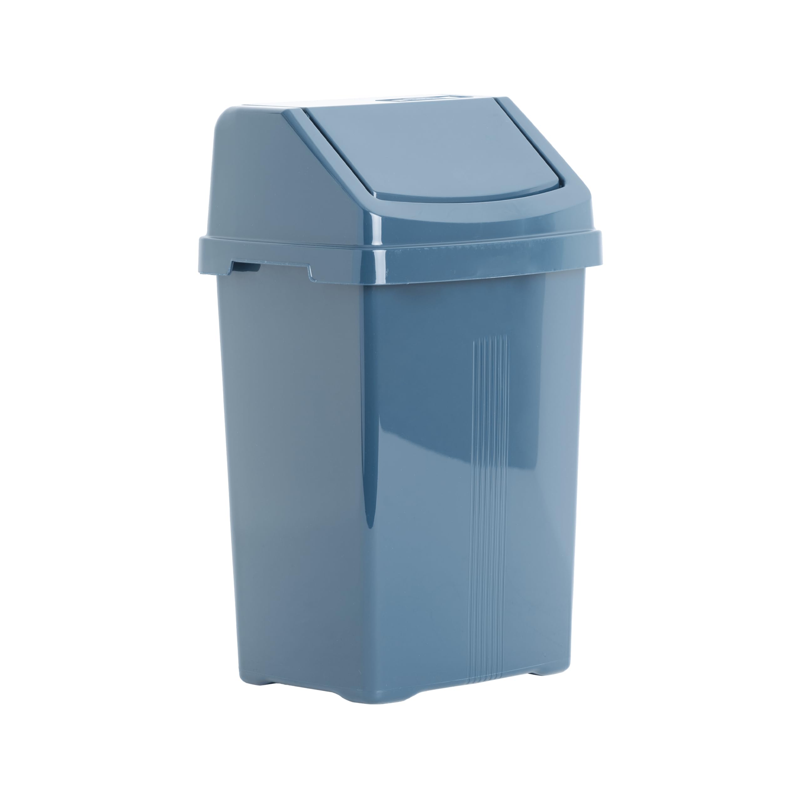 CHPL [Midnight Navy] - 8L Litre SMALL Plastic Swing Bin With Removable ...