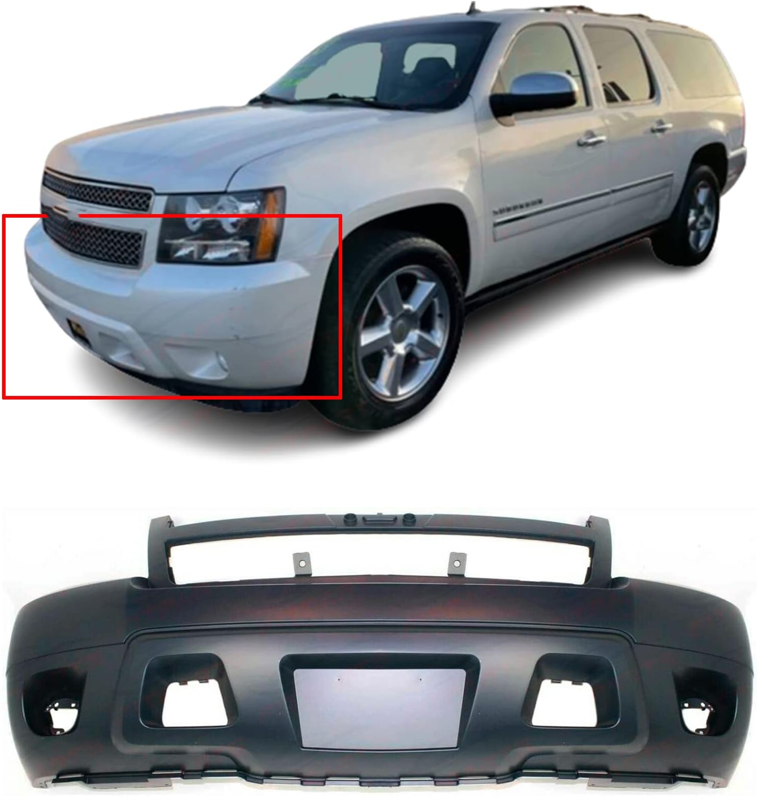 Amazon.com: Garage-Pro Bumper Cover Compatible with 2007-2013 Chevrolet ...