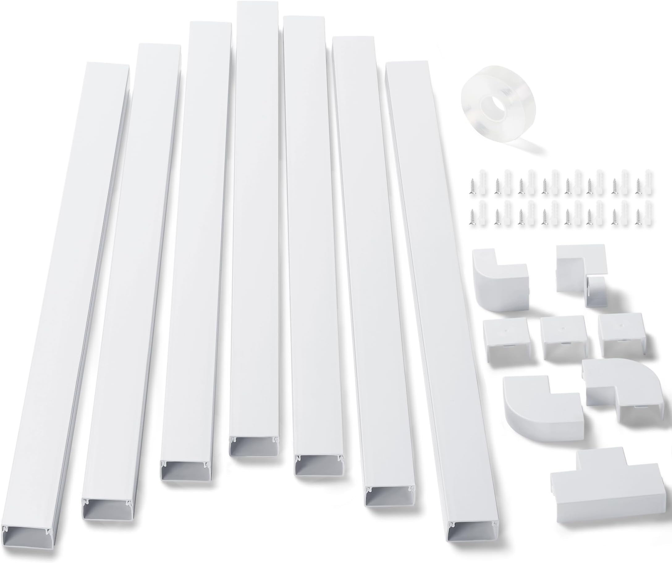 Cache-câbles mural de 400 cm – Cache-câbles à peindre pour fils sur le ...