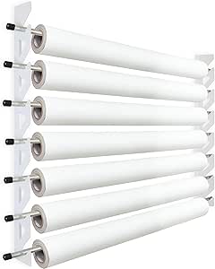 Amazon.com: Generic 7 Roll Wall Mount Storage System Rack Kit for Car ...