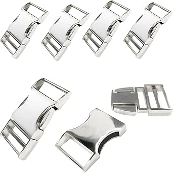 Amazon.com: UTEFIF 6Pack of 1-Inch Heavy Duty Metal Side Release ...