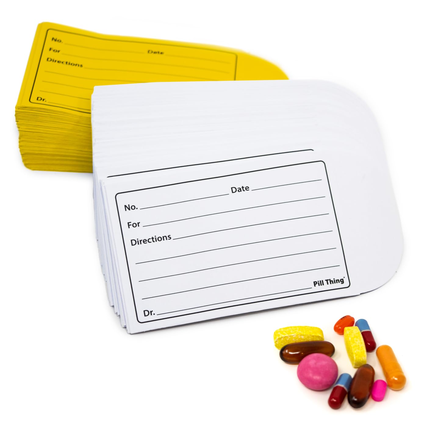 Amazon.com: Peel and Seal Printed Pill Envelopes, 3.5" x 2.5", Easy-to ...