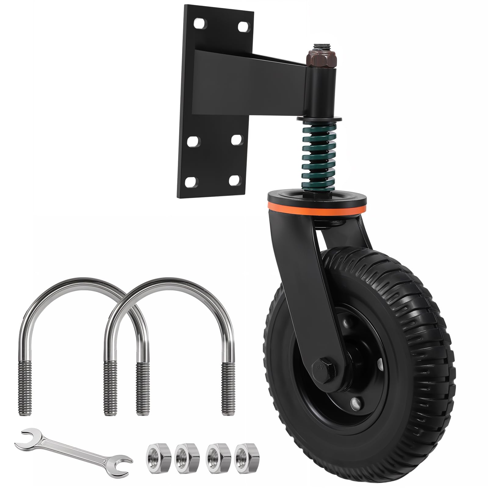 Snapklik.com : Soiiw Fence Gate Wheels For Metal Tube Gate Wooden Gate ...