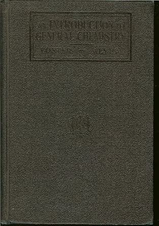 An Introduction to General Chemistry - Livros na Amazon Brasil