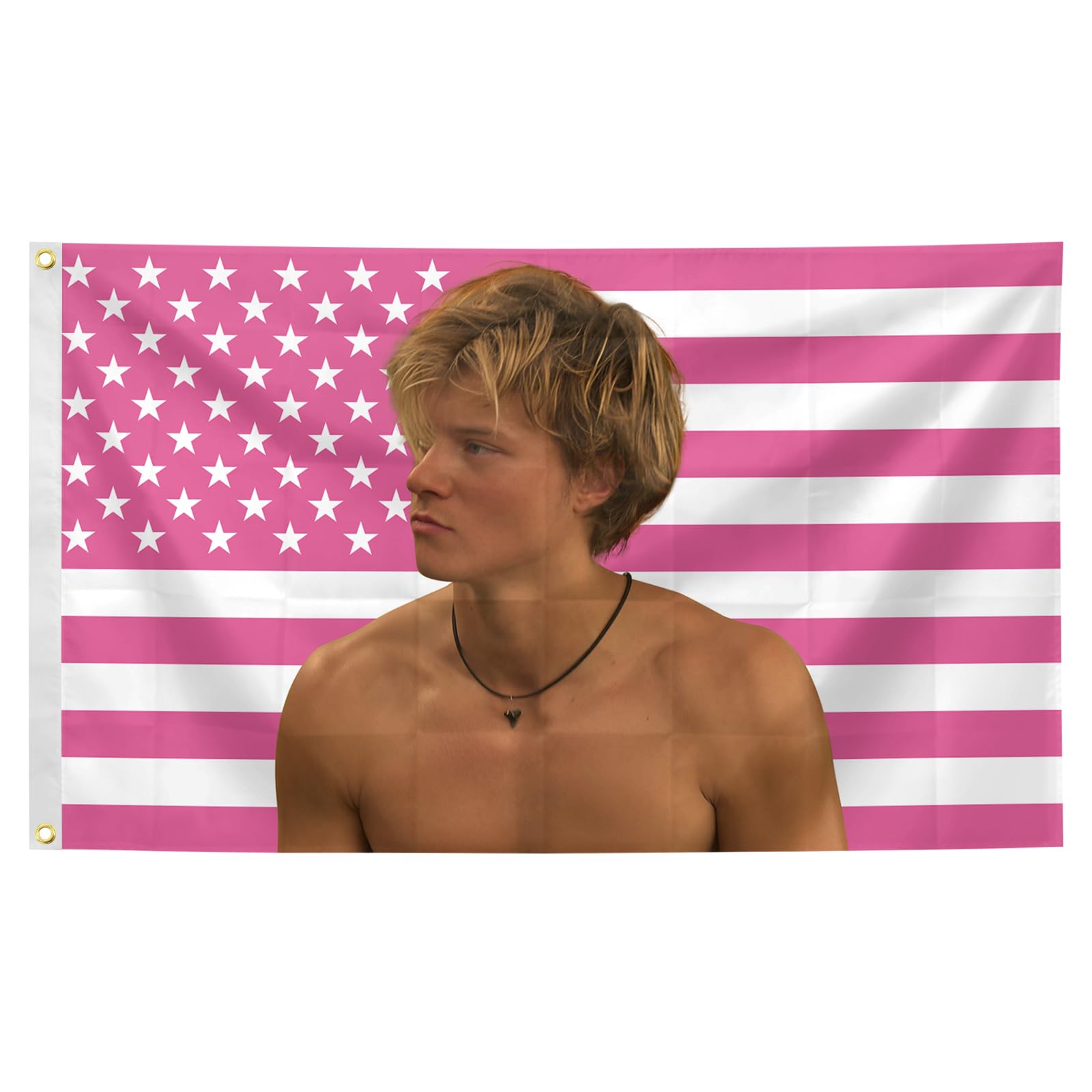 Amazon.com : JJ Flag Maybank American Flag 3X5 Ft Funny Flag with Brass ...