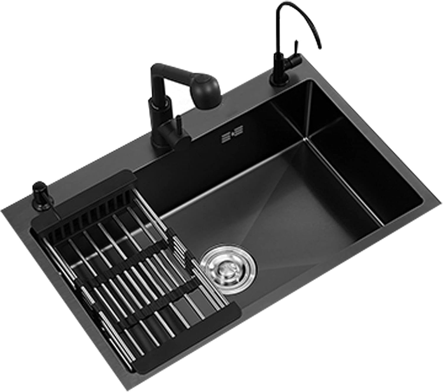 Kitchen Sink Rectangular Kitchen Sink with a Bowl, Extra Thick ...