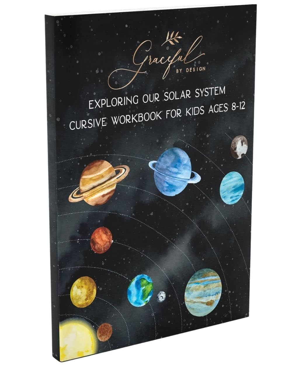 Exploring our Solar System Cursive Workbook for Kids Ages 8-12: A ...