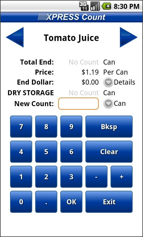 Xpress Count - App on the Amazon Appstore