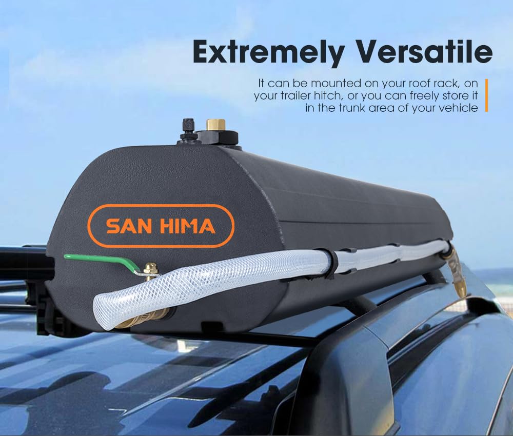 Snapklik.com : Pressurized Water Tank 8 Gallon, Portable Camping Shower ...