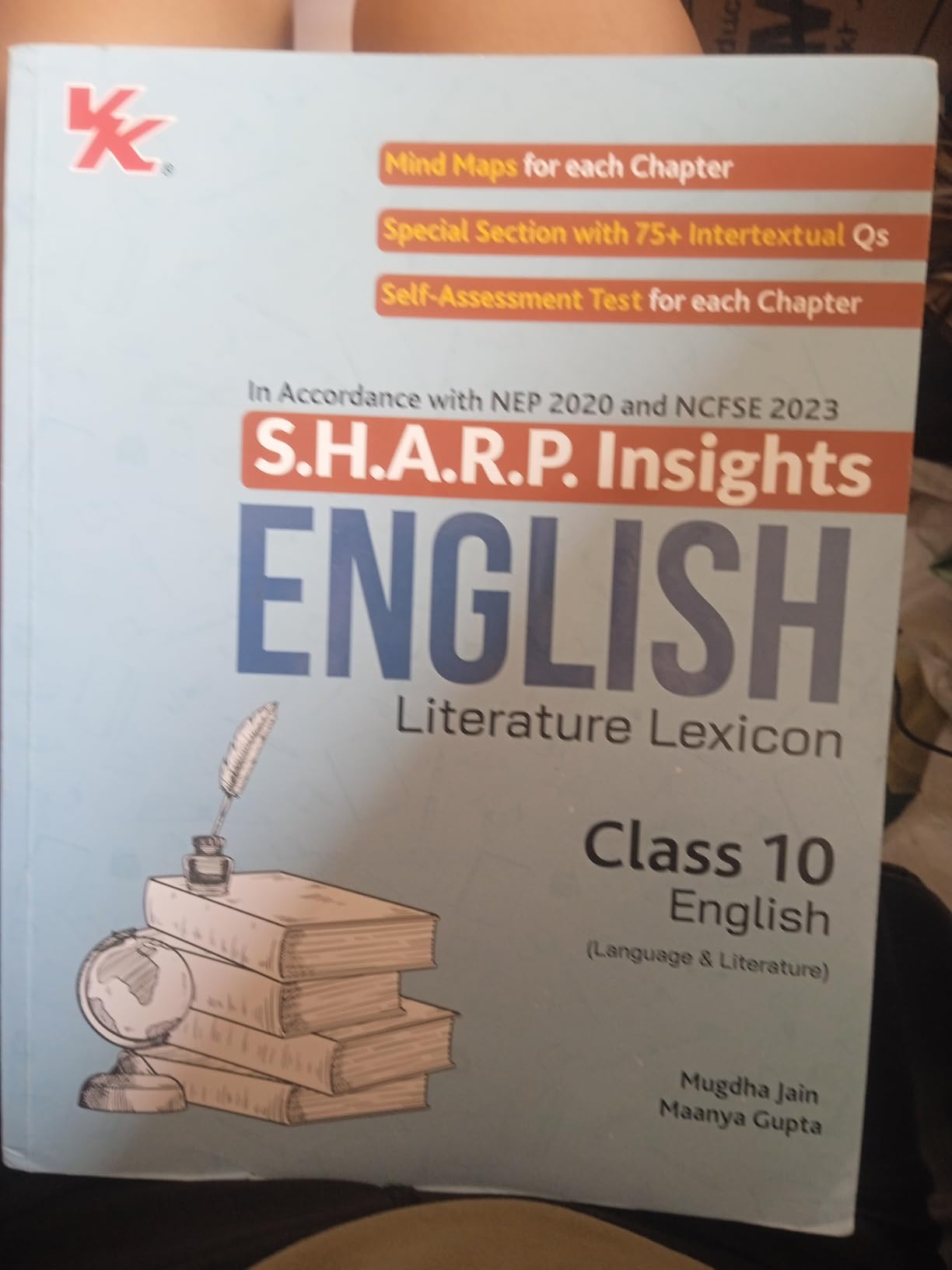 S.H.A.R.P. Insights for CBSE Class 10 English Language and Literature Lexicon & Exercise ...