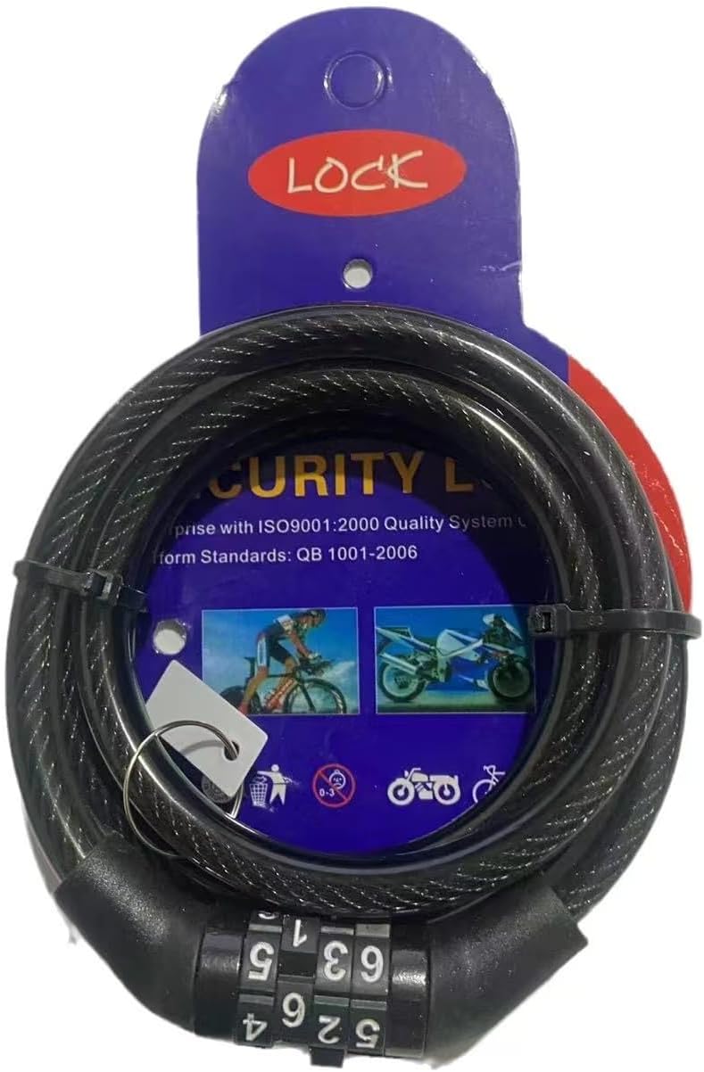 Amazon.com: Portable Password Lock, Electric Bicycle Lock, Electric ...