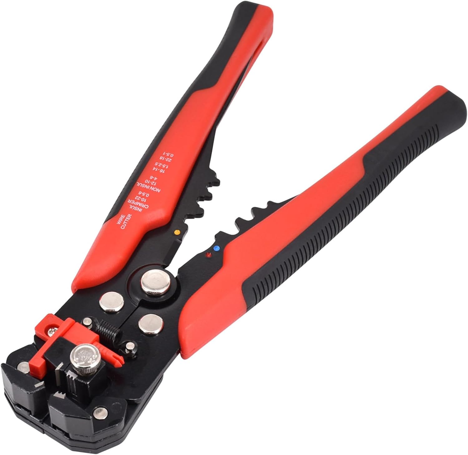 HuLuHouse Pinza Pelacables AutomáTica, 8 Pulgadas 1547 USO Rudo Herramienta de Pelado de Cables ...