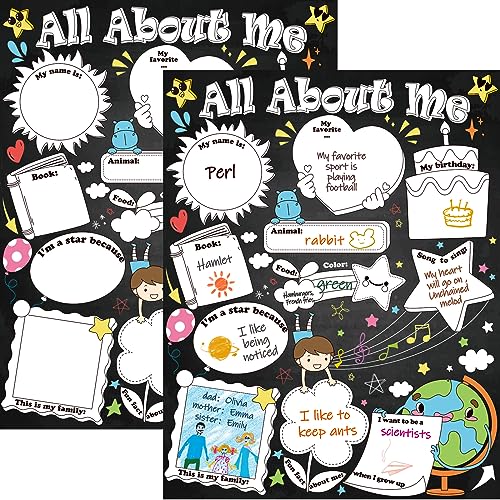 Best "All About Me Poster" Sets for the Classroom - TeachersParadise