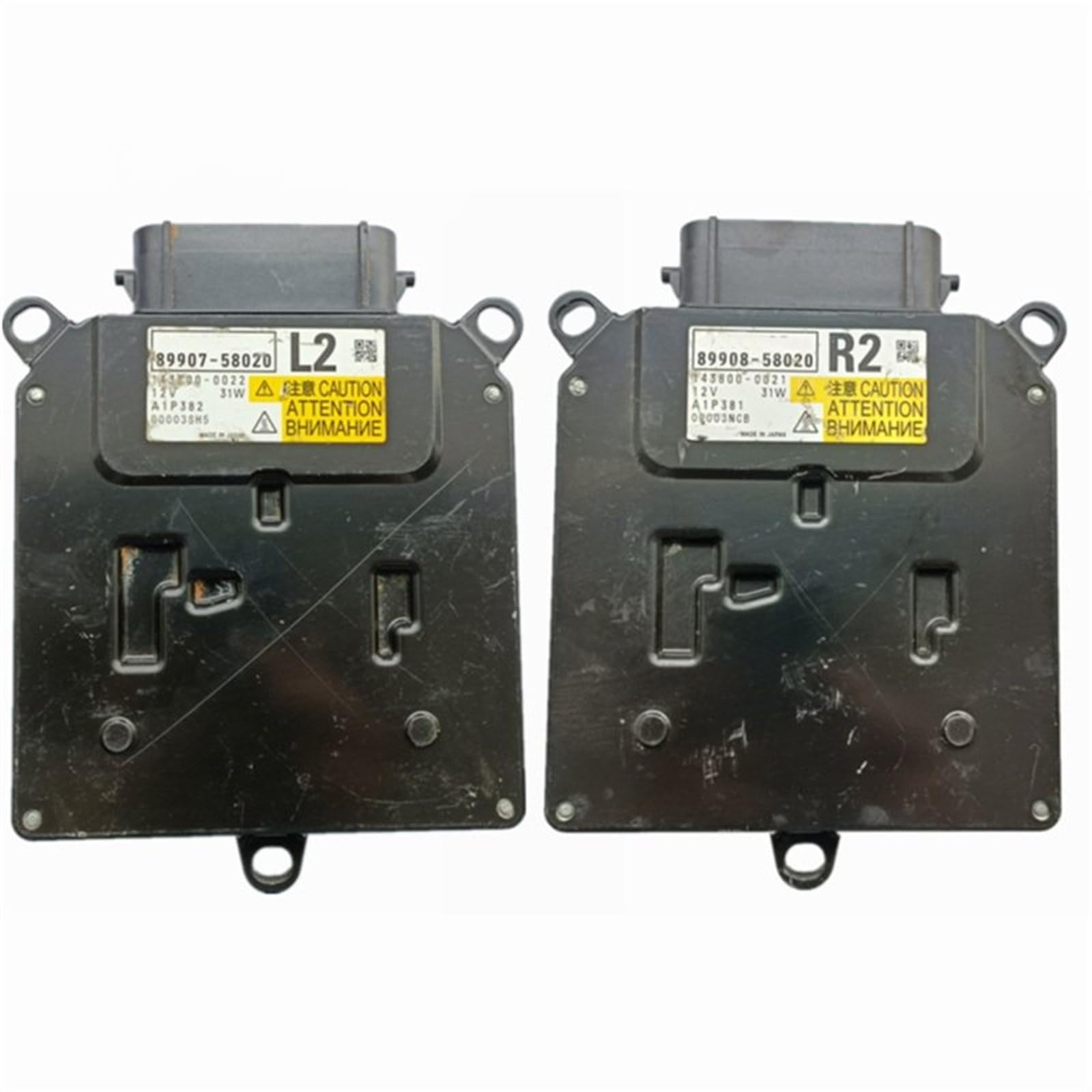 Amazon | 89907-58020 L2 89908-58020 R2 車のヘッドライト ドライバー制御モジュール 8990758020 ...