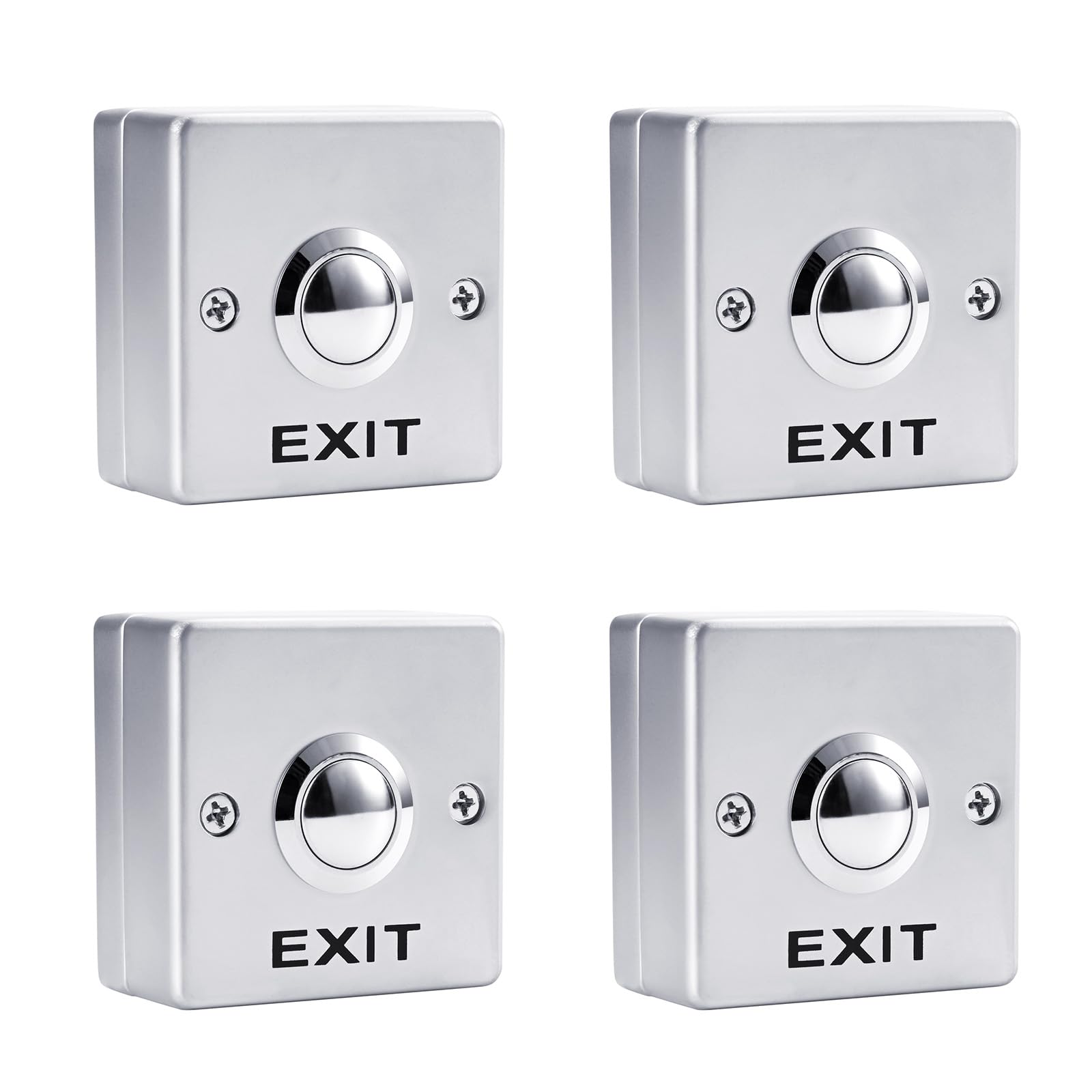 Amazon.com : Push to Exit Button for Door Access Control System Zinc ...