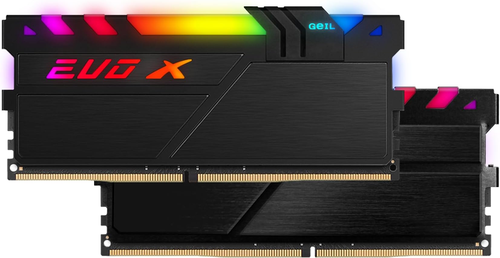GeIL EVO X II DDR4 RAM, 16GB (8GBx2) 3600MHz 1.35V XMP2.0, Intel/AMD ...
