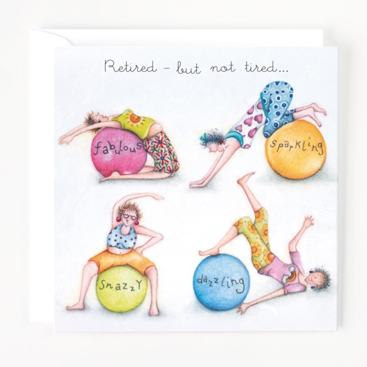 Berni Parker Funny Female Retirement Card for Women - Retired But Not ...