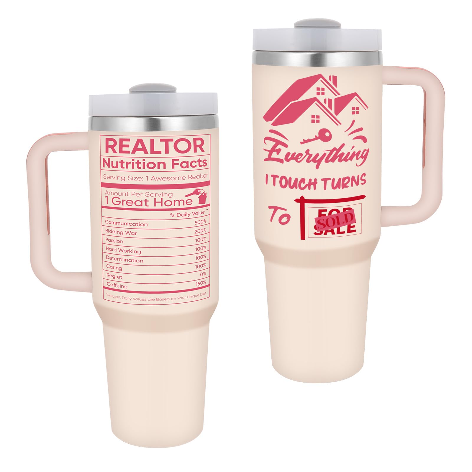Amazon.com | Realtor Gifts, Real Estate Tumbler 40oz, Thank You Real ...