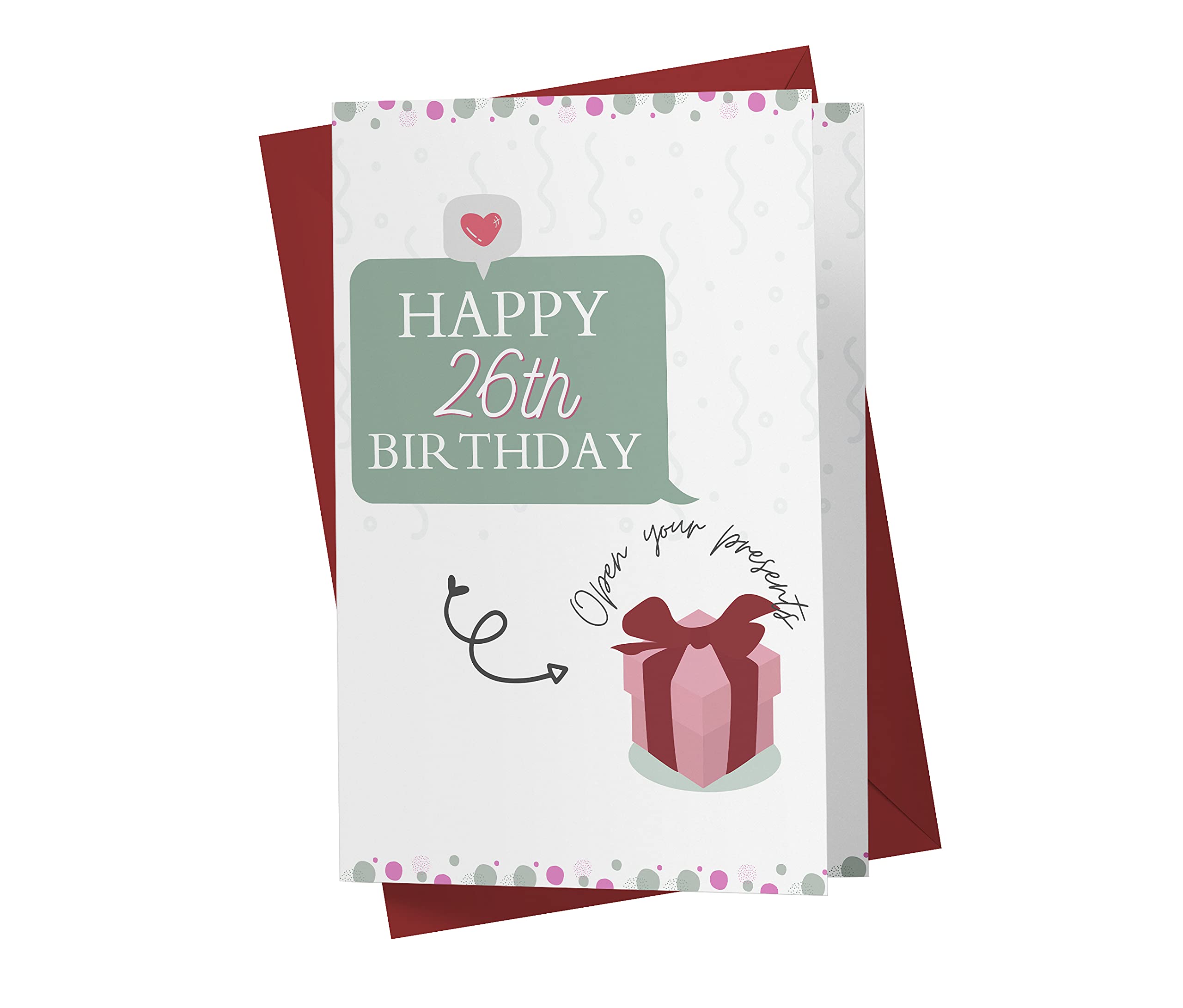 26th Birthday Cards