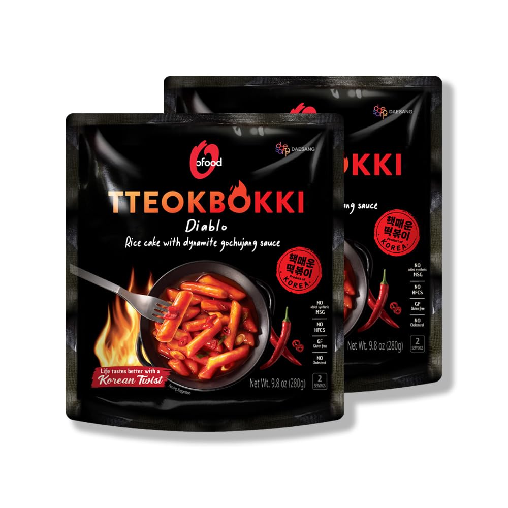 Snapklik.com : Chung Jung One OFood Diablo Tteokbokki, Authentic Gluten ...