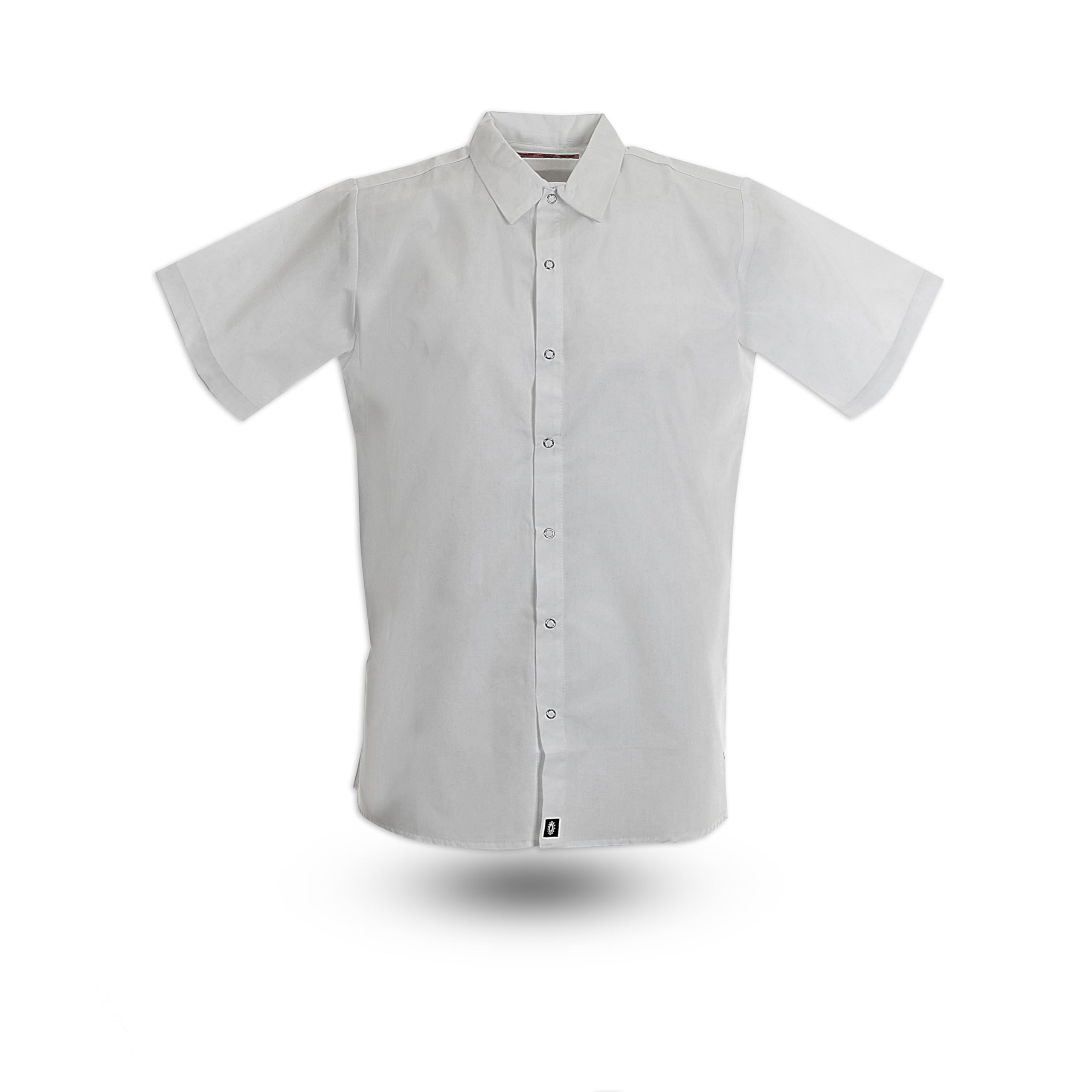 Snapklik.com : PINNACLE Mens All Gripper Snap Industrial Short Sleeve ...