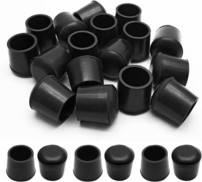 Piutouyar Round PVC Rubber Furniture Covers, 25mm / 1 Inches Table ...