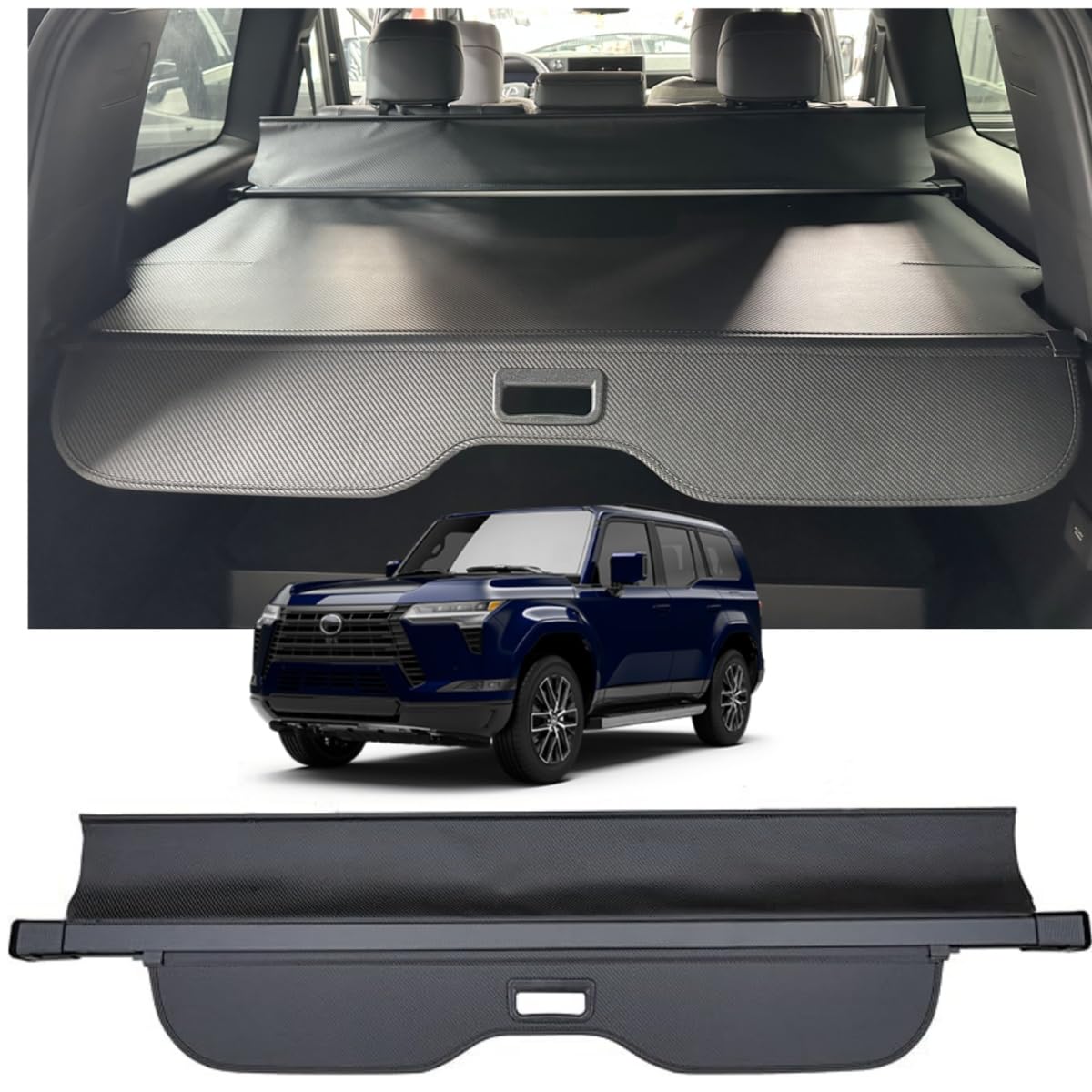 Amazon.com: Retractable Cargo Cover Compatible with Lexus GX550 Toyota ...