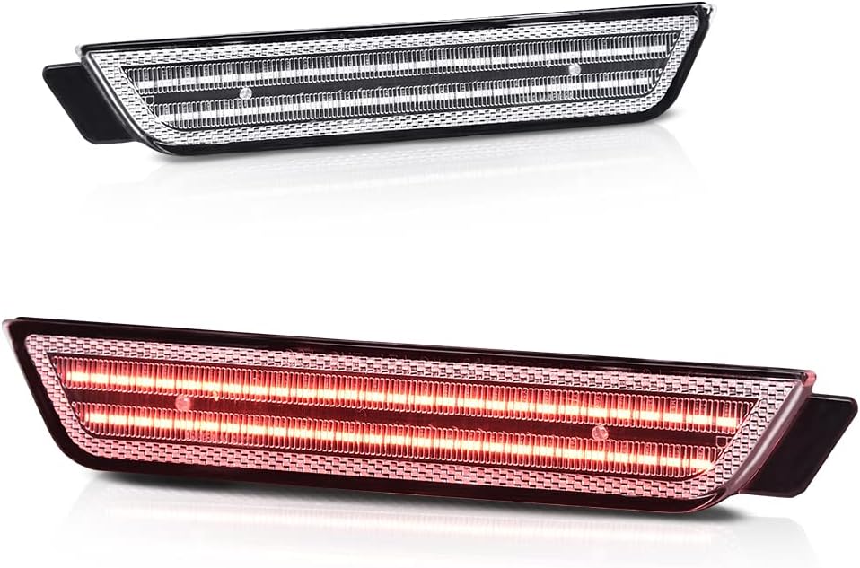 Amazon.com: Xinctai LED Rear Fender Side Marker Light Turn Signal Lamp ...