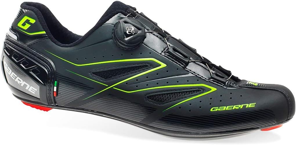 Gaerne Carbon G.TORNADO Road Shoe (Black, EU 45 / US 10.5) at Amazon Women’s Clothing store