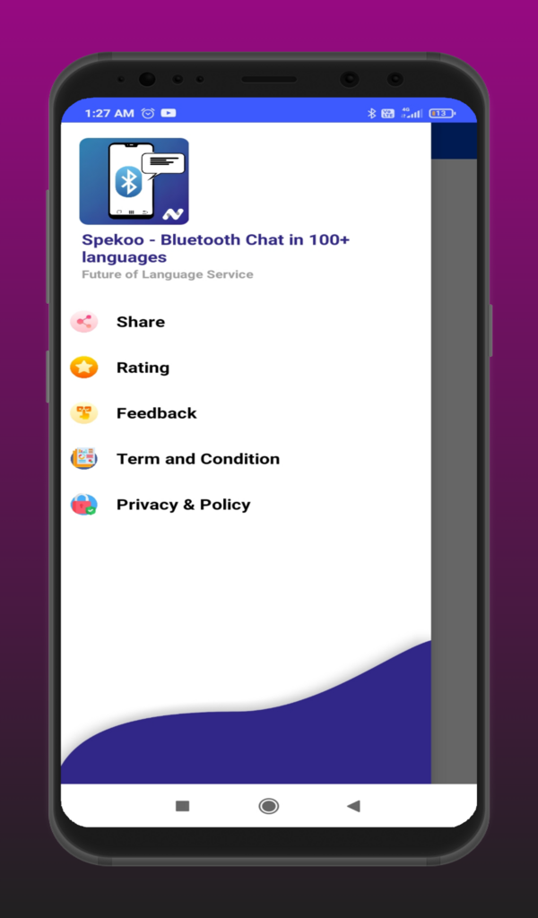 Spekoo - Multilanguage Bluetooth Chat - App on Amazon Appstore