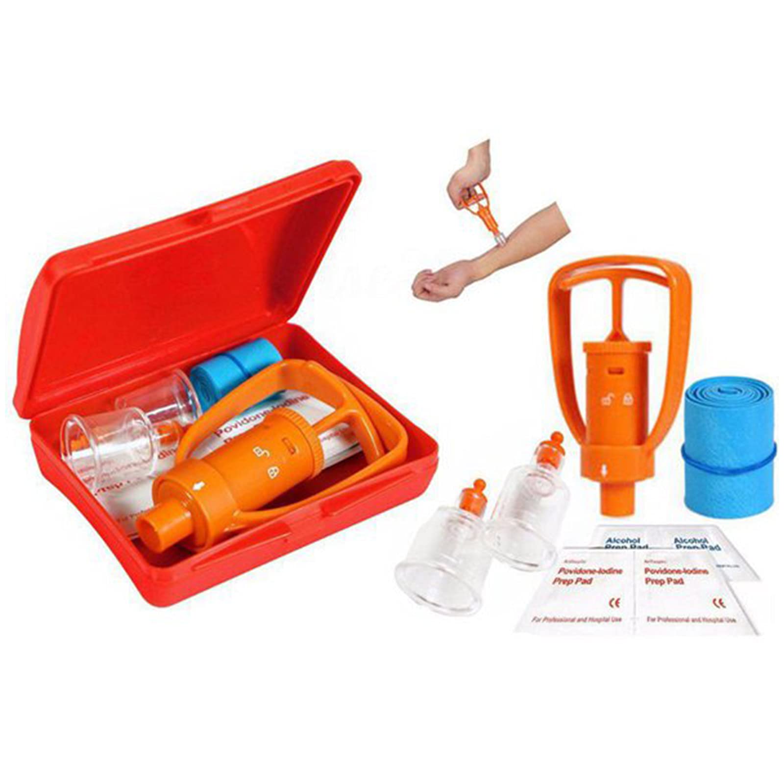 Buy STZJBD Snake Bite Kit, Sting Suction Pump, First Aid Safety Tool ...