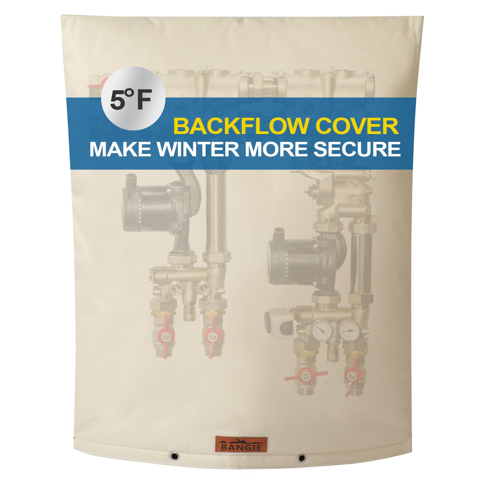 Amazon.com : BANGIE Backflow Preventer Insulation Cover | 5 Layers of ...